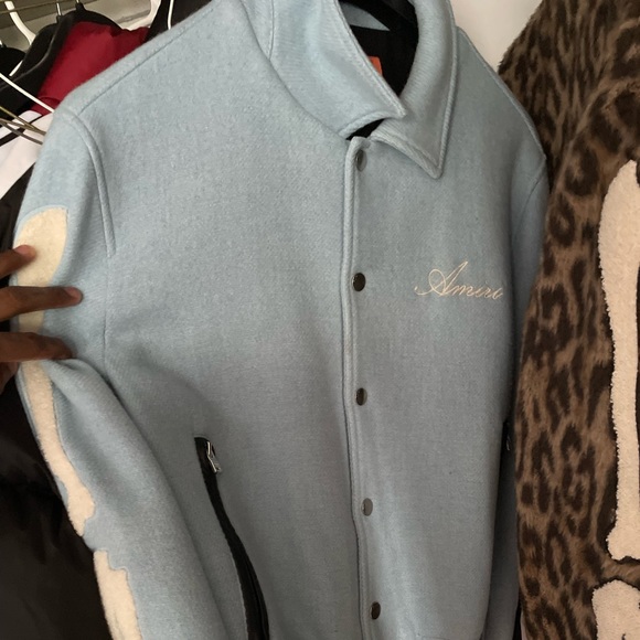 AMIRI | Jackets & Coats | Amiri Bones Varsity Jacket Size 48 | Poshmark